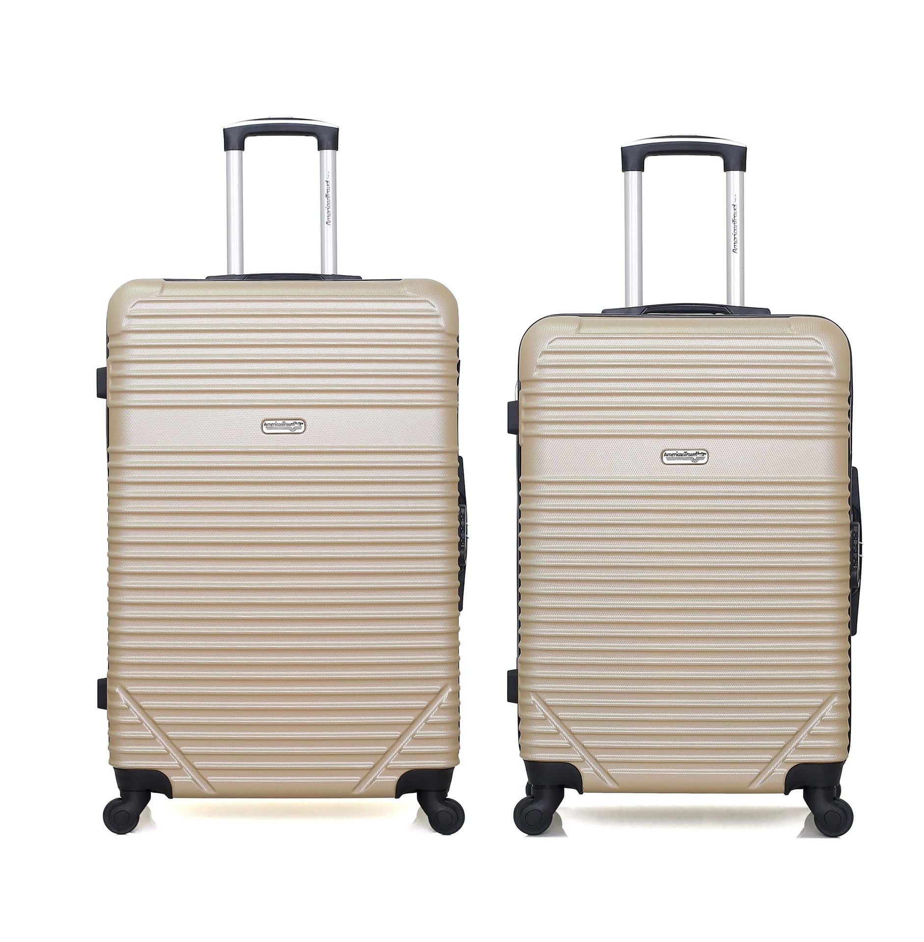 2 Luggage Set Large 75cm and Medium 65cm MEMPHIS - AMERICAN TRAVEL | Baage