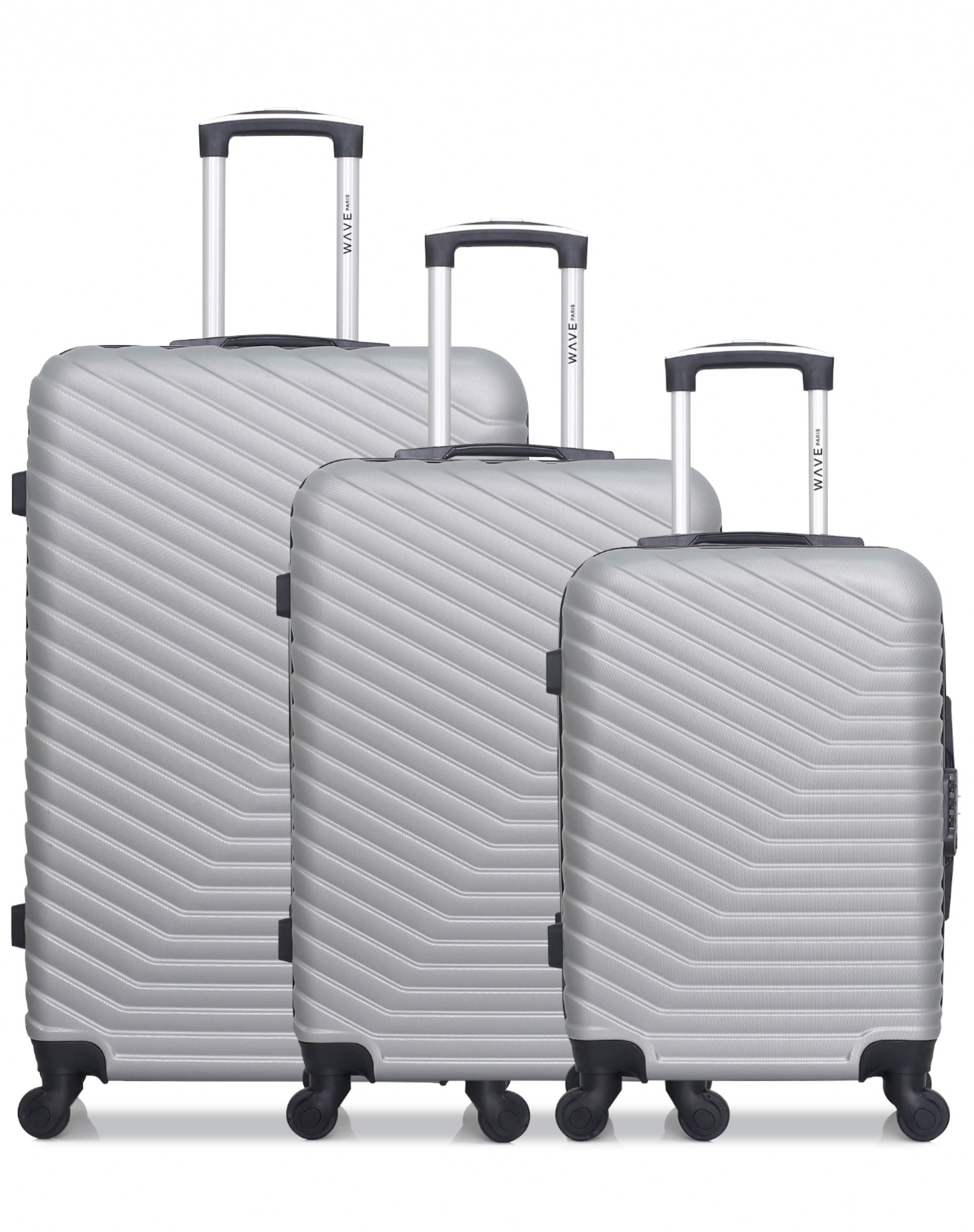 3 Luggage Bundle Large 75cm Medium 65cm Cabin 55cm Lena | Baage
