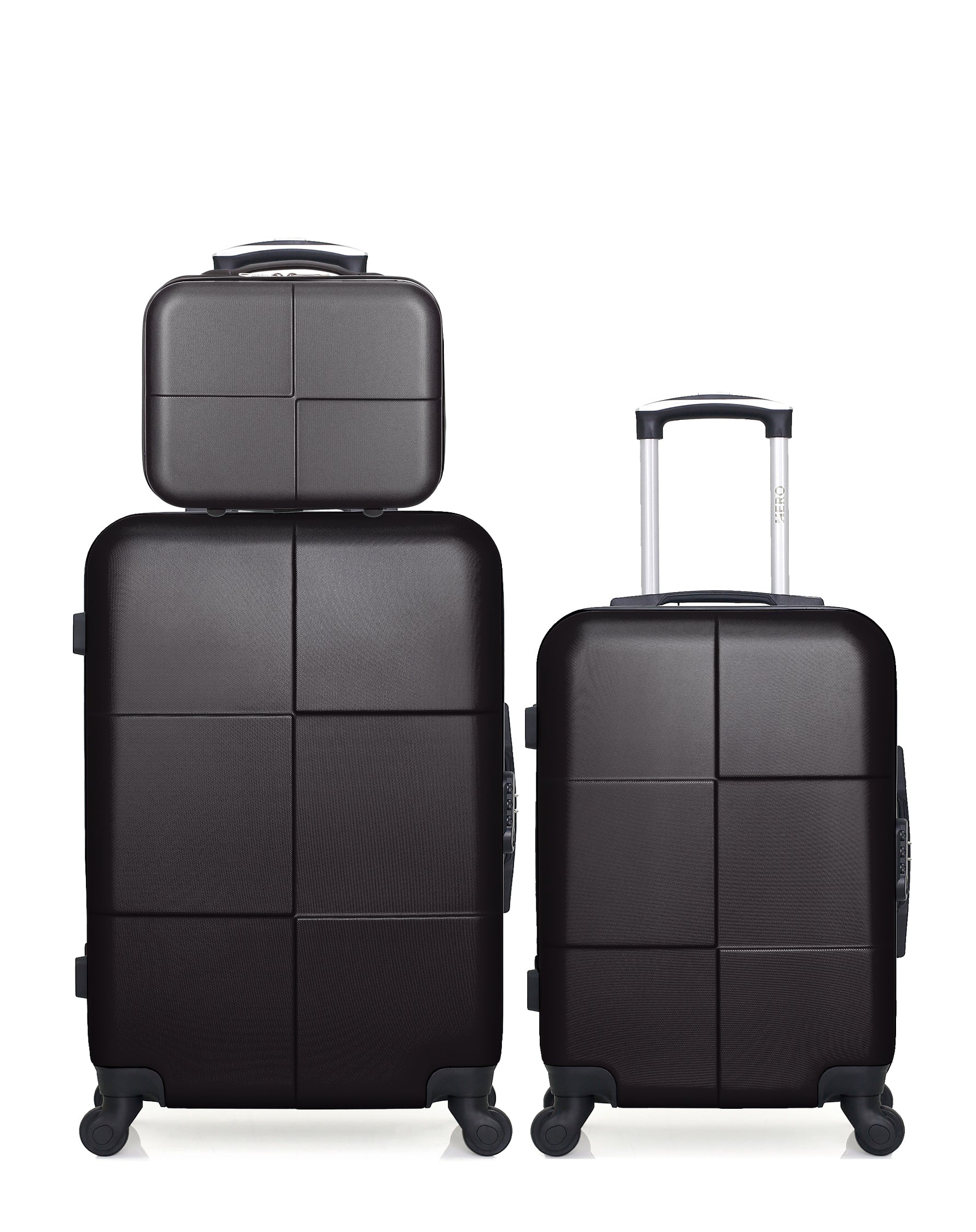 3 Luggage Bundle Medium 65cm Cabin 55cm Vanity Coronado - HERO | Baage